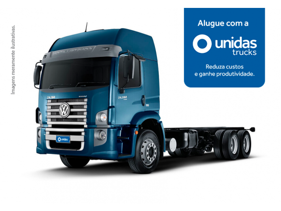 Aluguel Caminhão Volkswagen Constellation 24 280 6x2 Agrofy