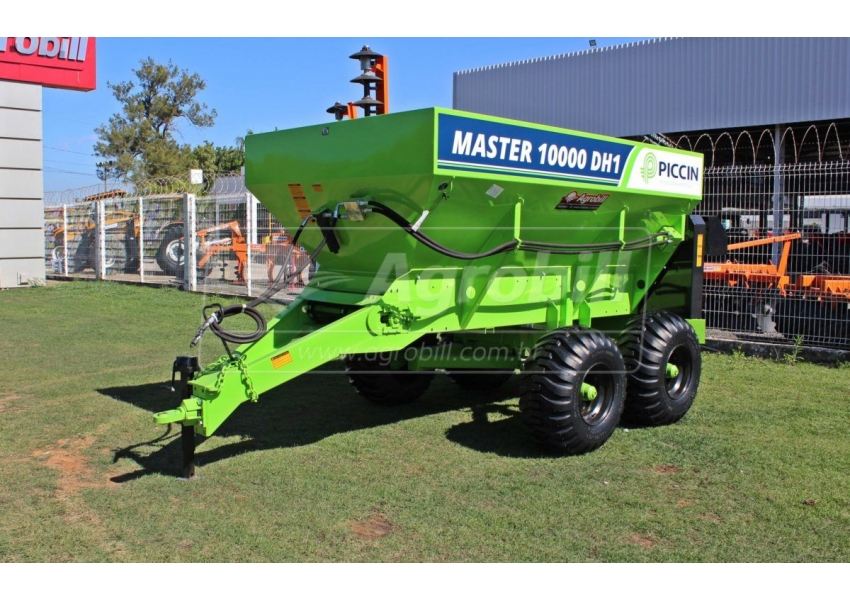 Distribuidor De Fertilizantes Piccin Master 10000 Dh1 Com Esteira 